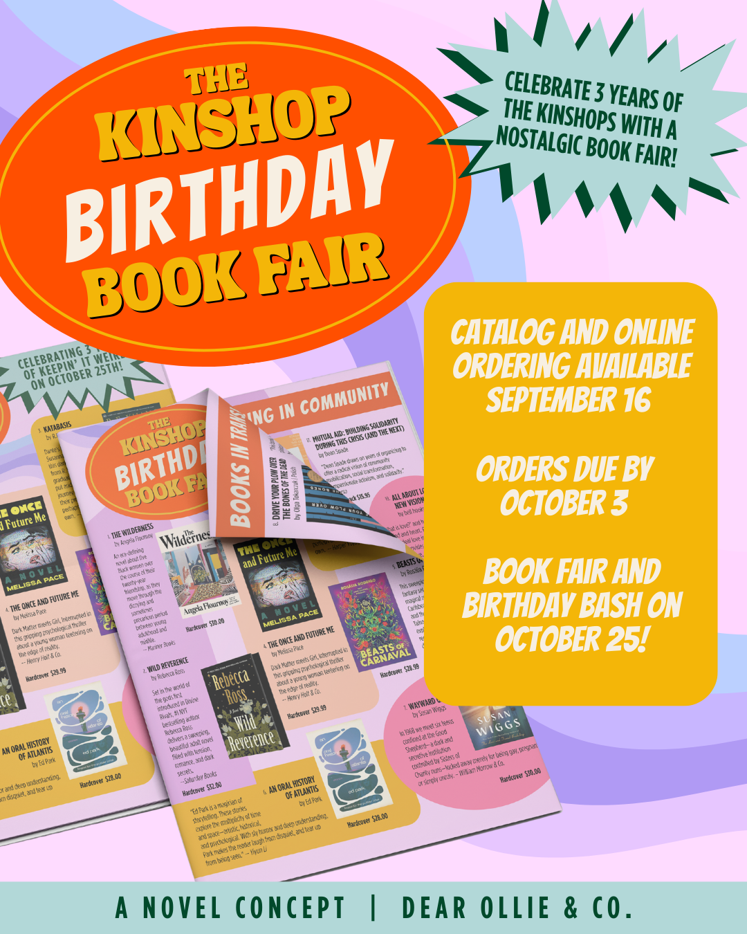 Kinshop Birthday Book Fair Bash | Downtown Lansing Inc